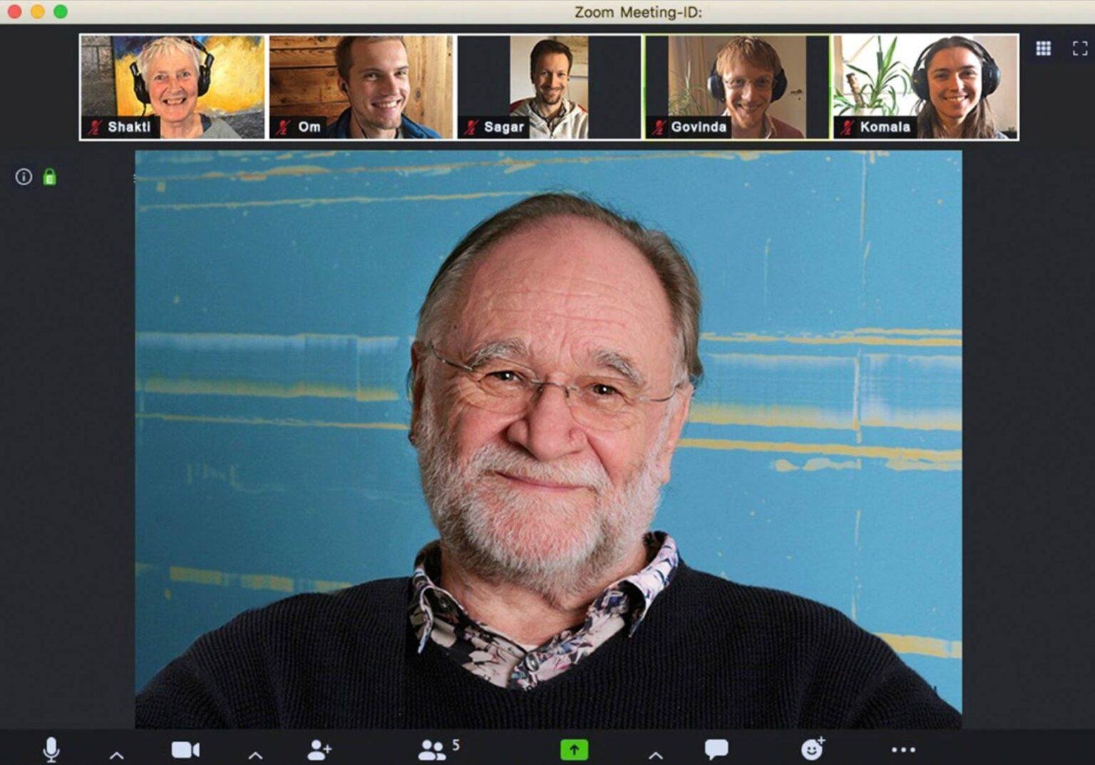 International Zoom Meeting – 8pm - John David Satsang